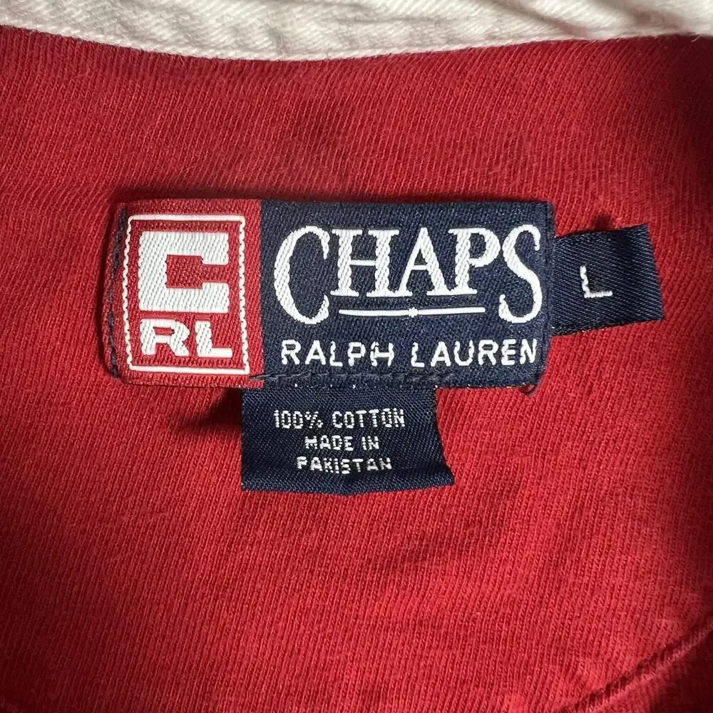 Ralph Lauren | Shirts | Vtg Chaps Ralph Lauren Mens L Regular Polo ...